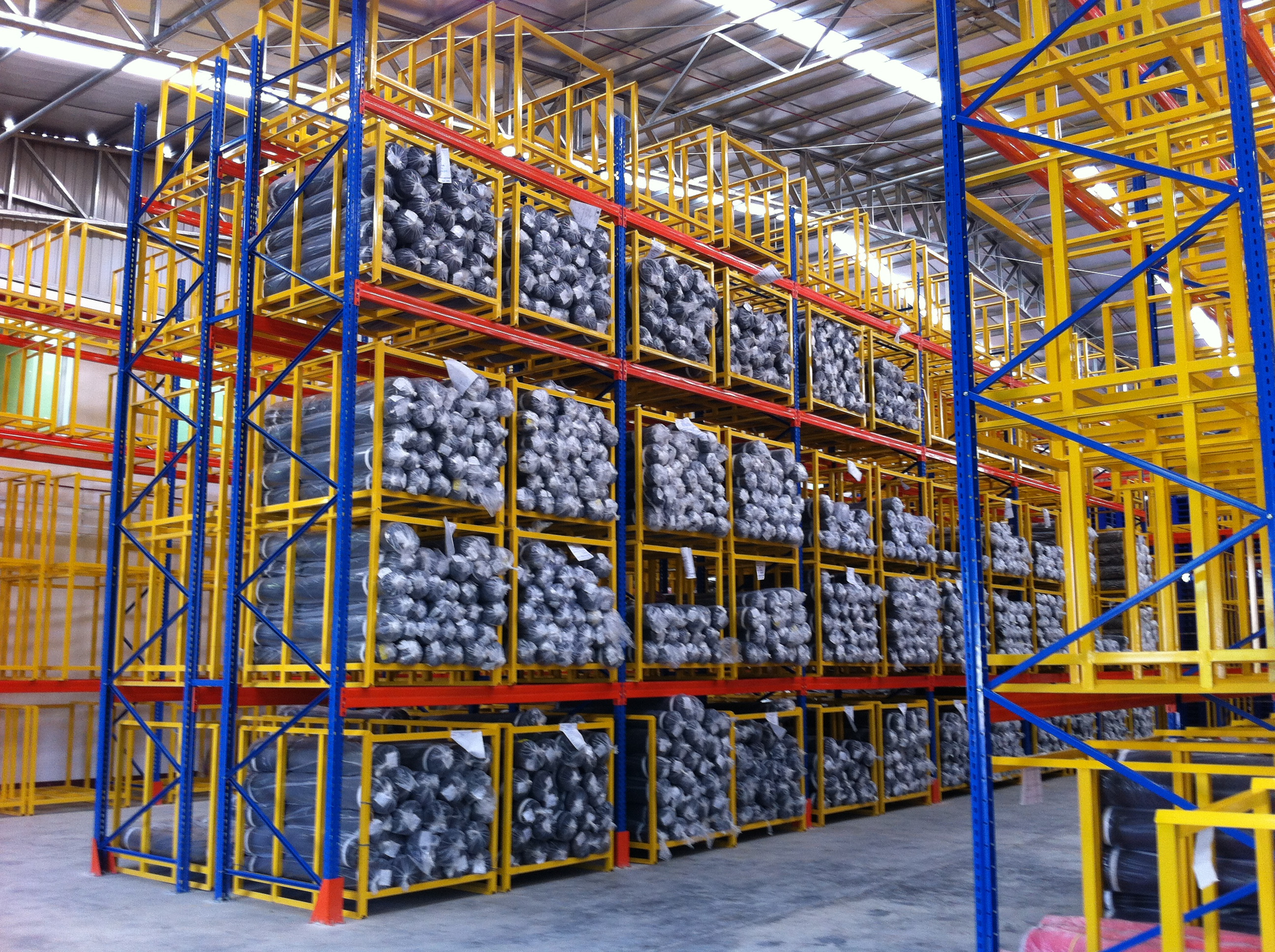 Storage Racking System Pallet Racking For Fabric | AAP Group Cambodia
